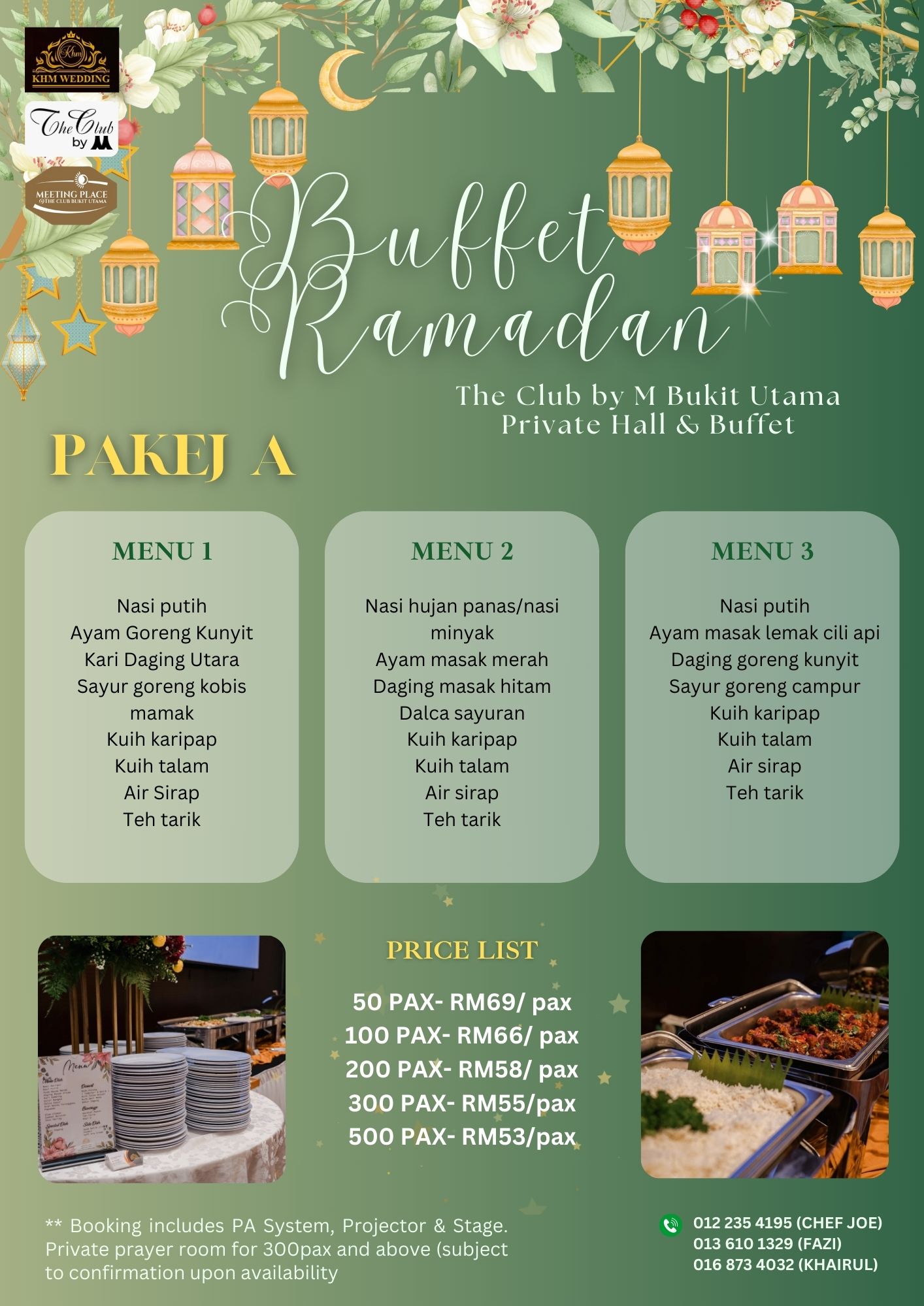 Buffet Ramadhan 2025 Selangor - PAKEJ KATERING & PERKAHWINAN LENGKAP DEWAN